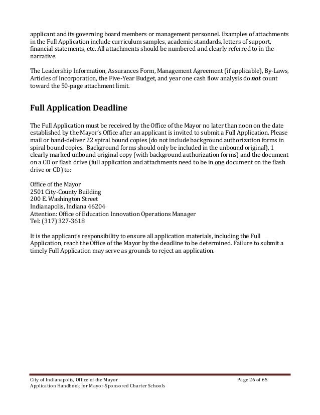 Application Packet 9.2011
