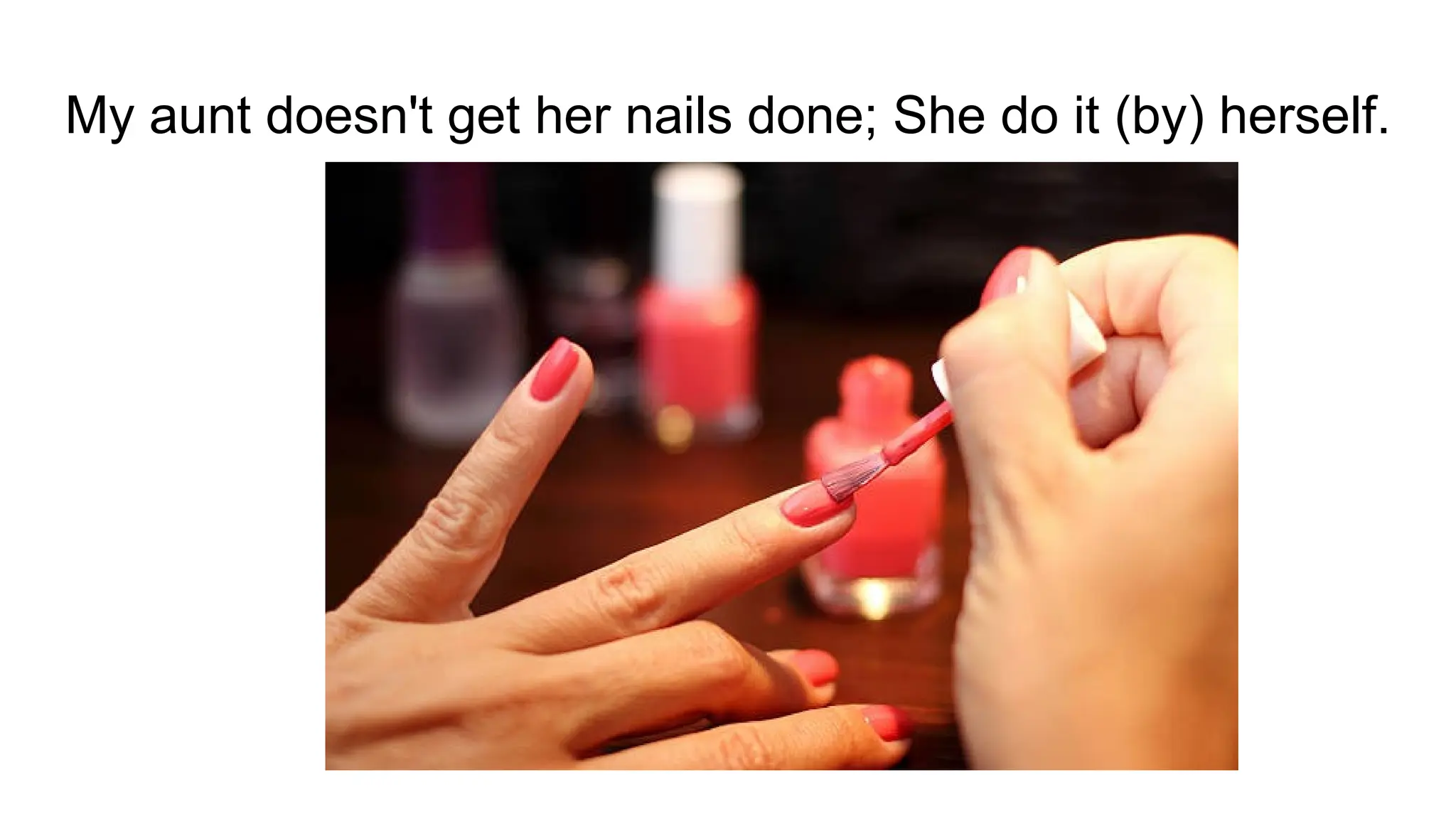 Doing things on one´s own - Ejemplos de practica | PPTX