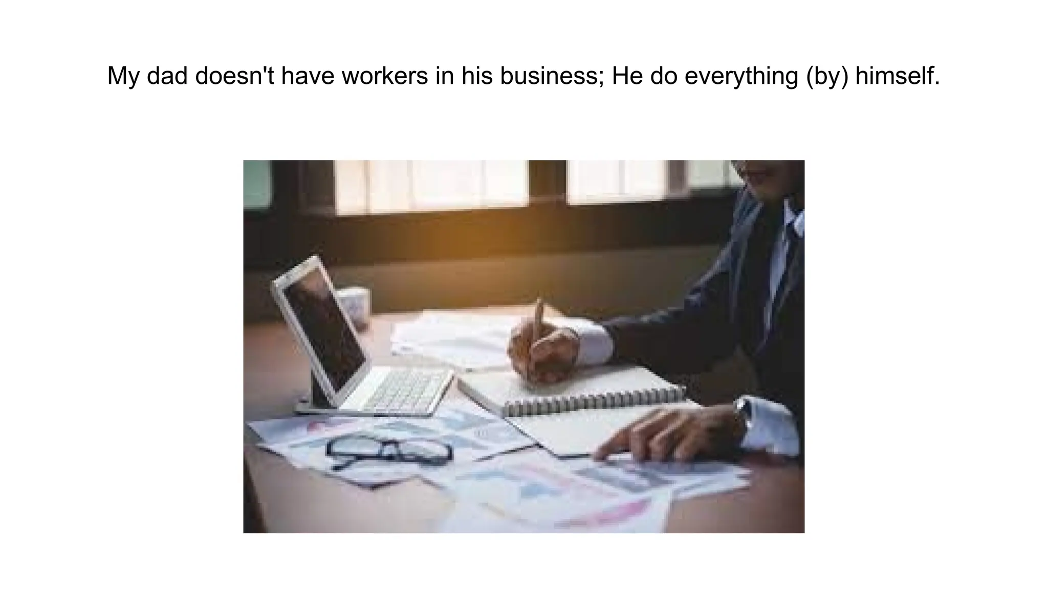 Doing things on one´s own - Ejemplos de practica | PPTX