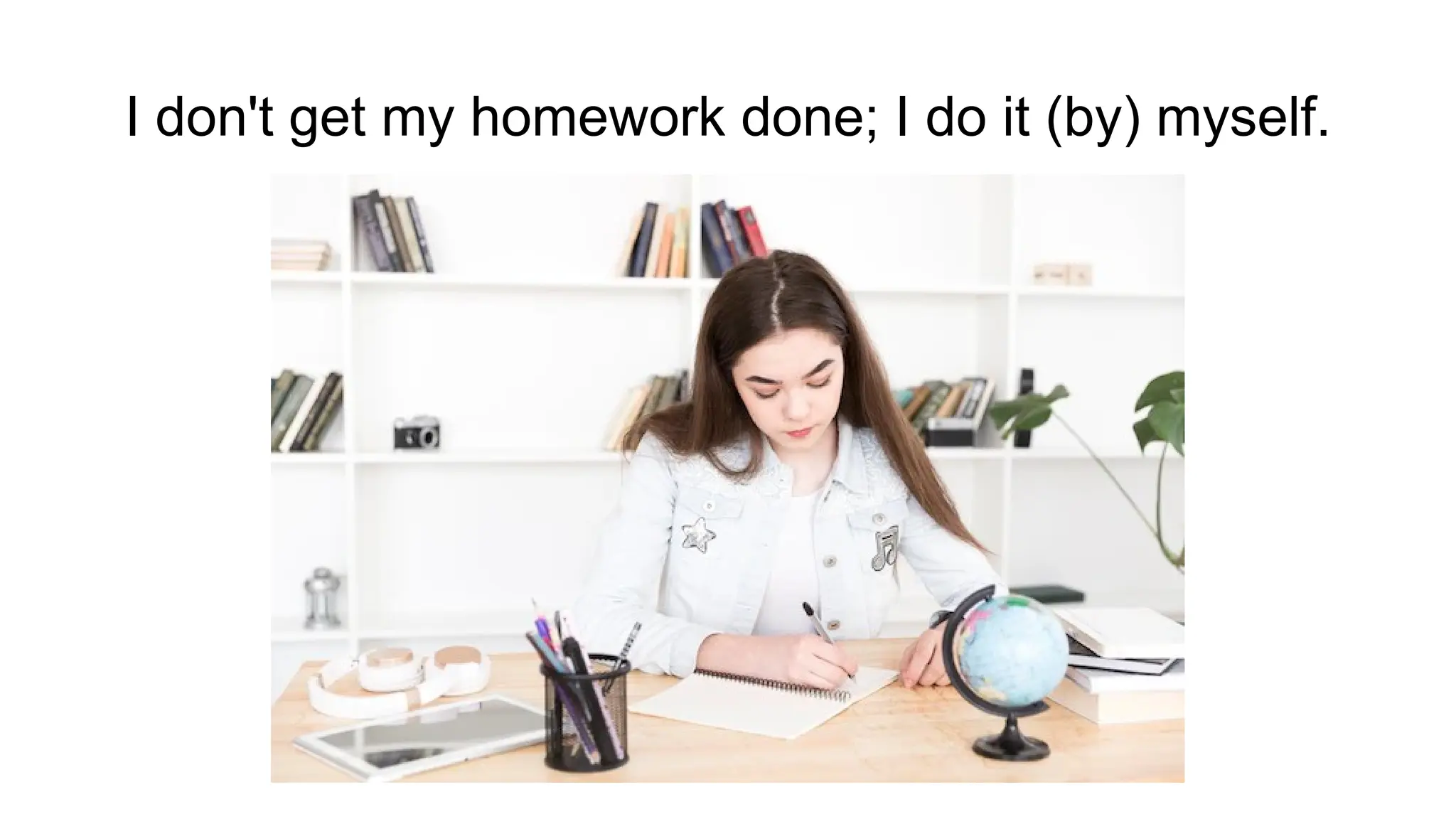 Doing things on one´s own - Ejemplos de practica | PPTX