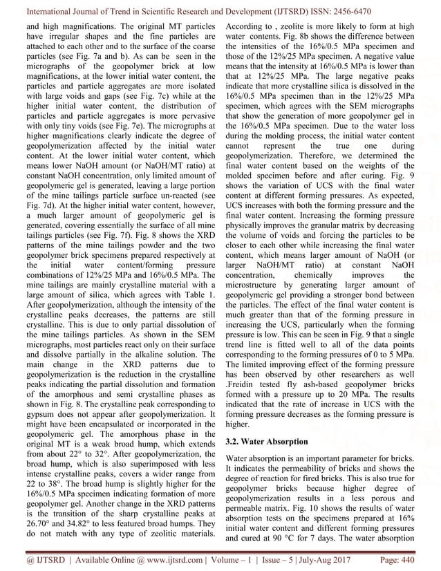 Production of Eco-Friendly Bricks from Copper Mine Tailings through ...