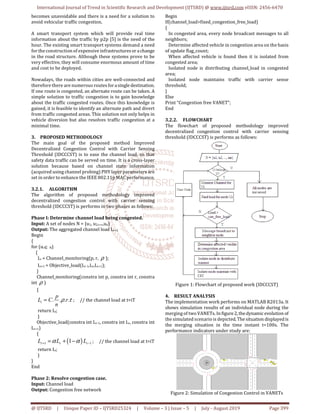 Study of Congestion Control Scheme with Decentralized Threshold Function in VANETs | PDF