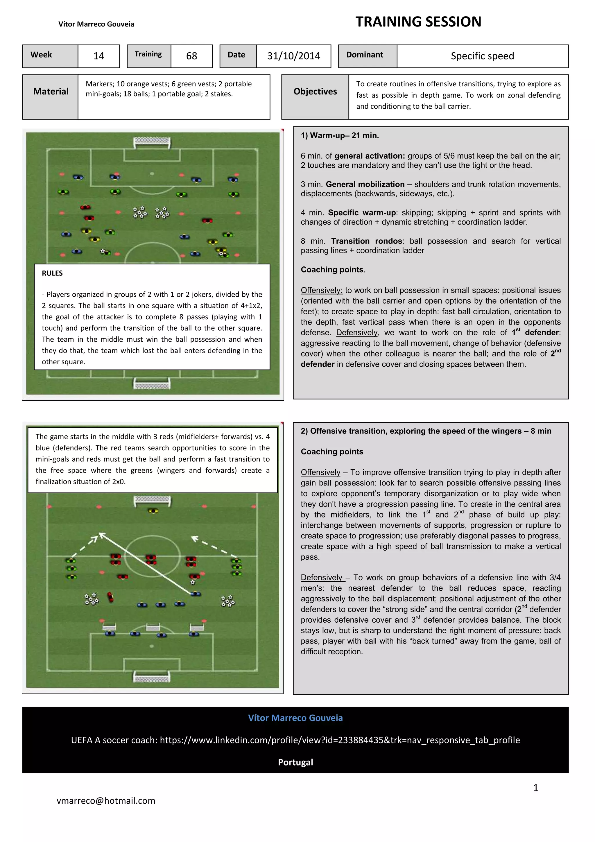 Offensive transitions | PDF