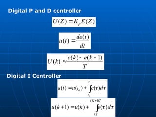 6_8 Ziegler Nichols tuning controller parameters and digital controllers.ppt