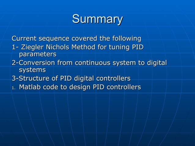 6_8 Ziegler Nichols tuning controller parameters and digital controllers.ppt