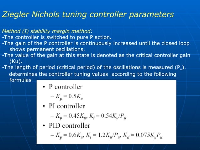 6_8 Ziegler Nichols tuning controller parameters and digital controllers.ppt