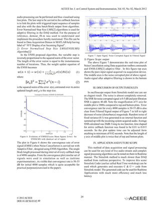 Real-Time Active Noise Cancellation with Simulink and Data Acquisition ...