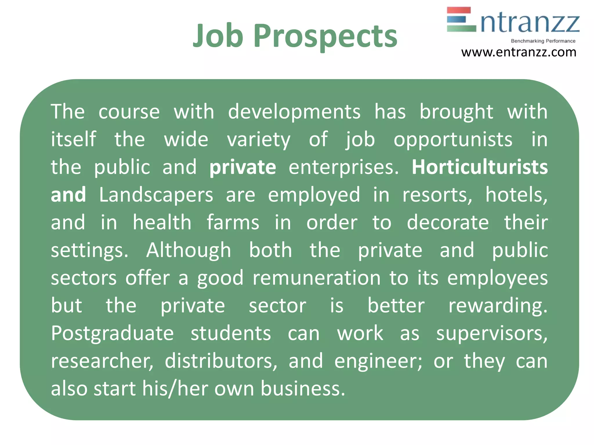 69.careers in horticulture | PPT