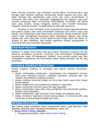 (2021) Silabus Training "Effective PUBLIC RELATION (Kehumasan) dan ...