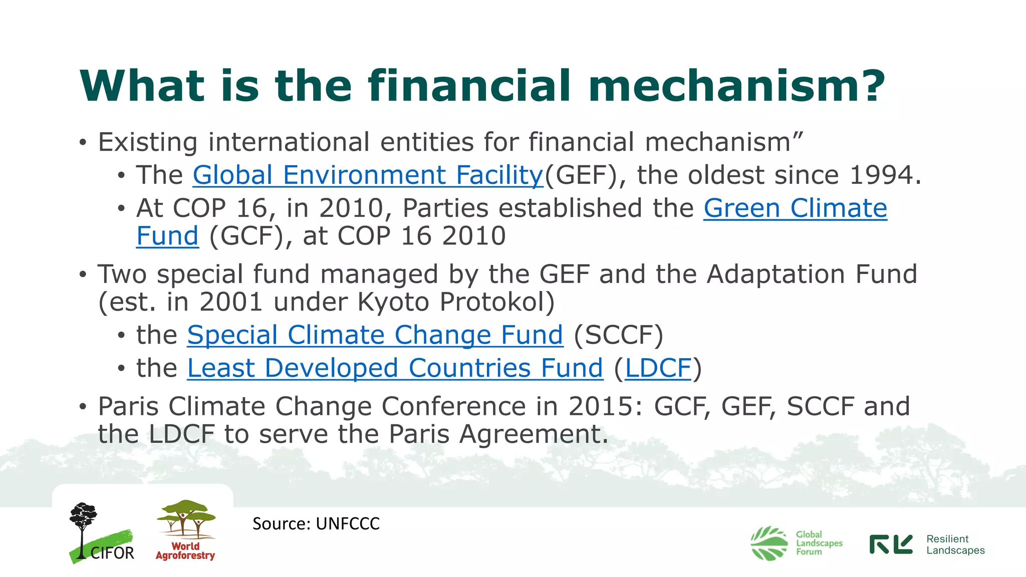 Climate Finance and Forest Conservation | PDF