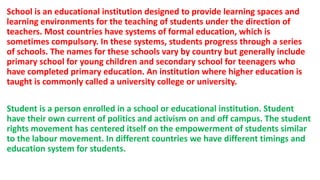 SCHOOL EDUCATION | PDF