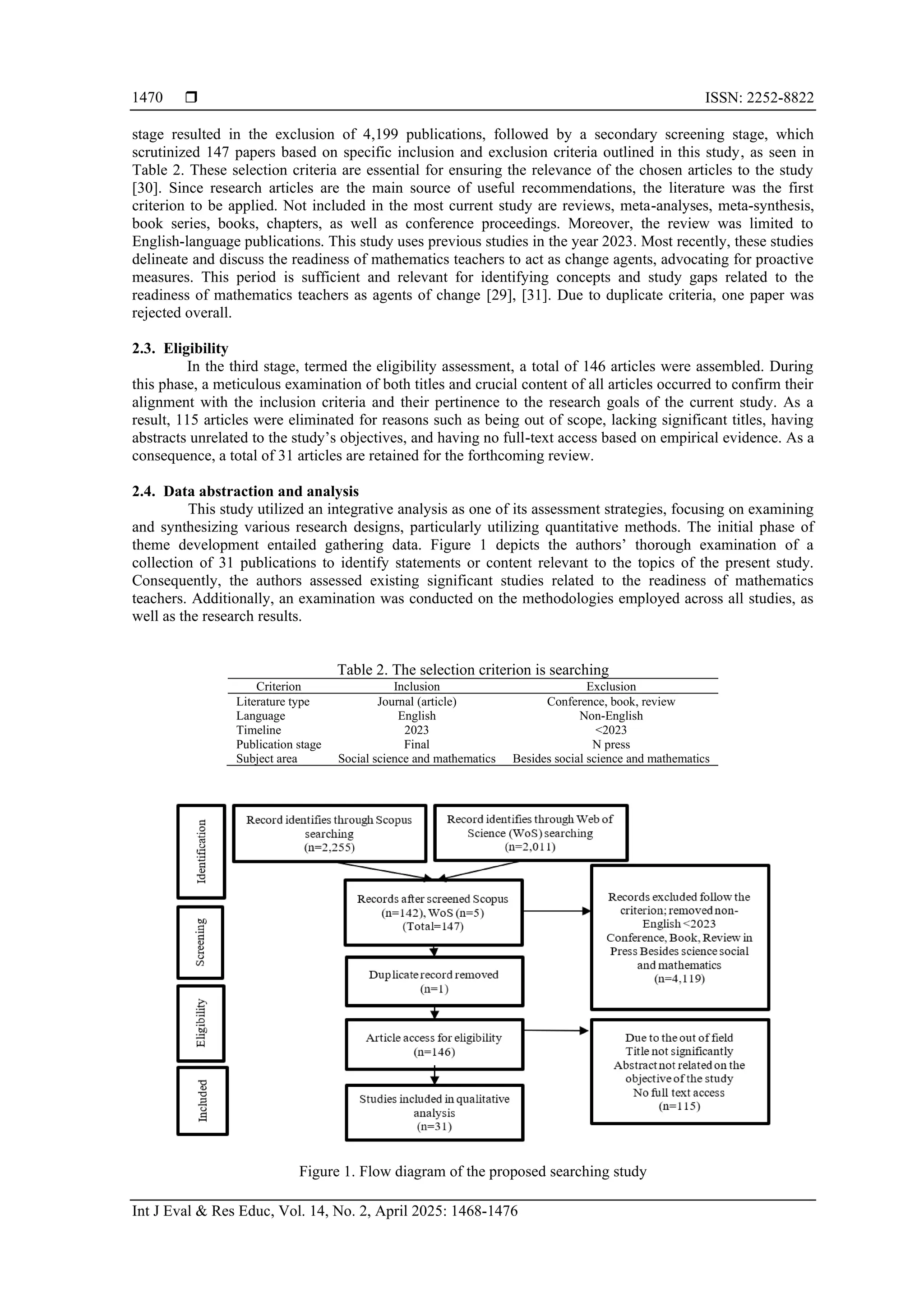 The readiness of mathematics teachers as agents of change: a recent ...