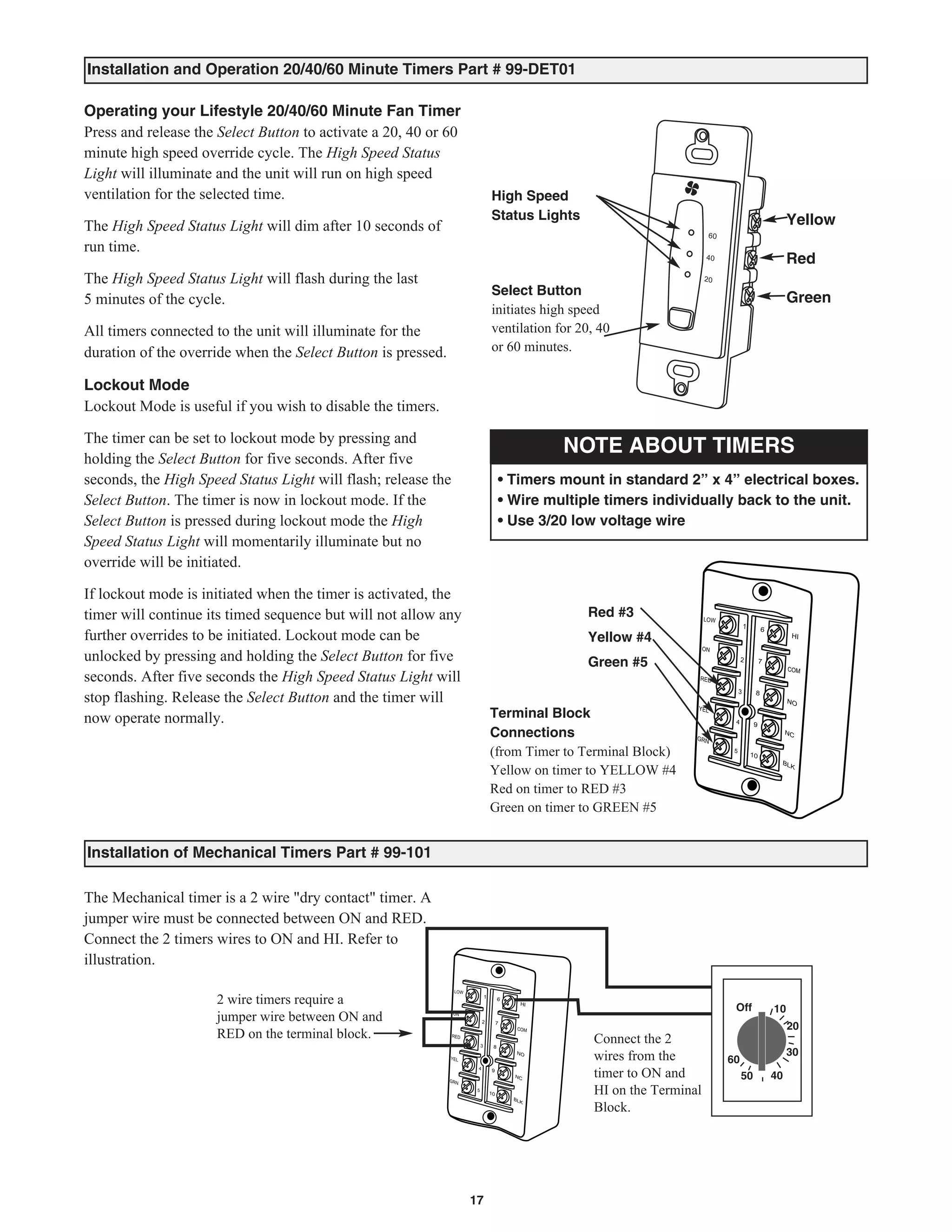 LifeBreath Operation & Installation Manual max series 150 - 200 erv | PDF