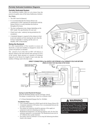 LifeBreath Operation & Installation Manual max series 150 - 200 erv | PDF