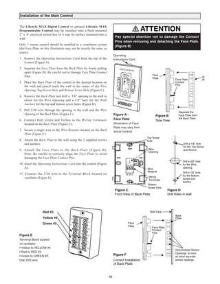 LifeBreath Operation & Installation Manual max series 150 - 200 erv | PDF