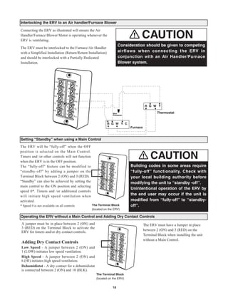 LifeBreath Operation & Installation Manual max series 150 - 200 erv | PDF