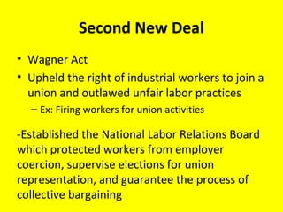 The New Deal | PPT