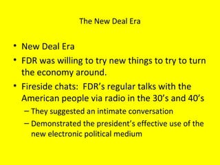 The New Deal | PPT