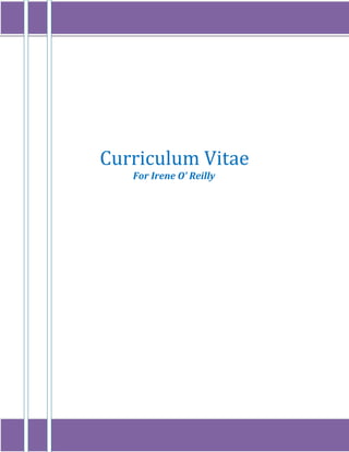 Irene CV for October 2016 | PDF