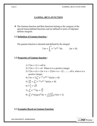 B.Tech-II_Unit-II | PDF