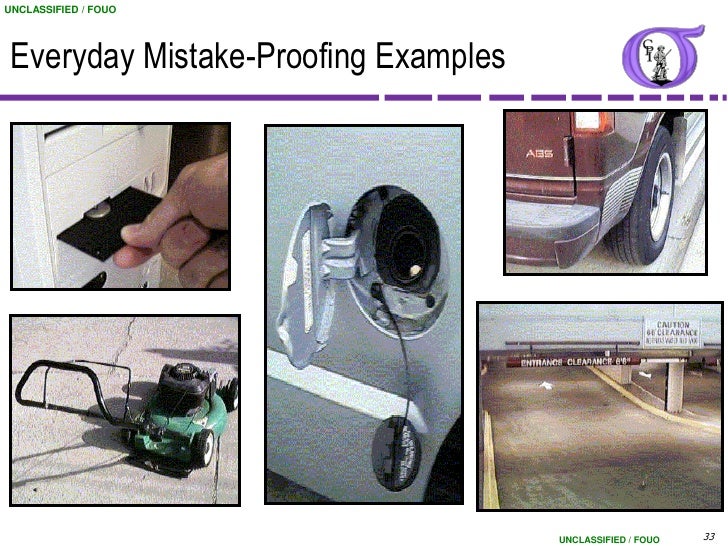 NG BB 46 Mistake Proofing