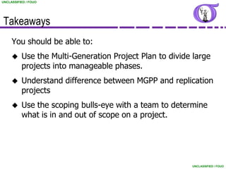NG BB 07 Multi-Generation Project Planning | PDF
