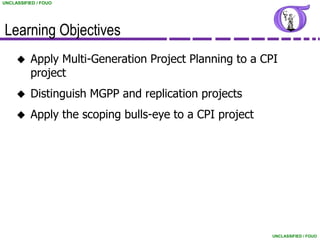 NG BB 07 Multi-Generation Project Planning | PDF