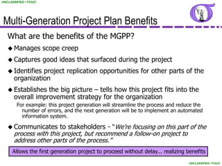 NG BB 07 Multi-Generation Project Planning | PDF