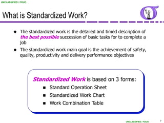 NG BB 43 Standardized Work | PDF