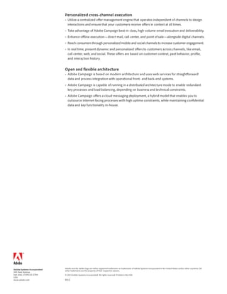 Adobe_Campaign_Overview | PDF