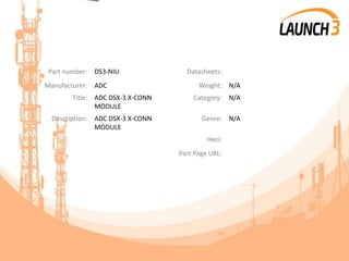 ADC DS3-NIU | PPT