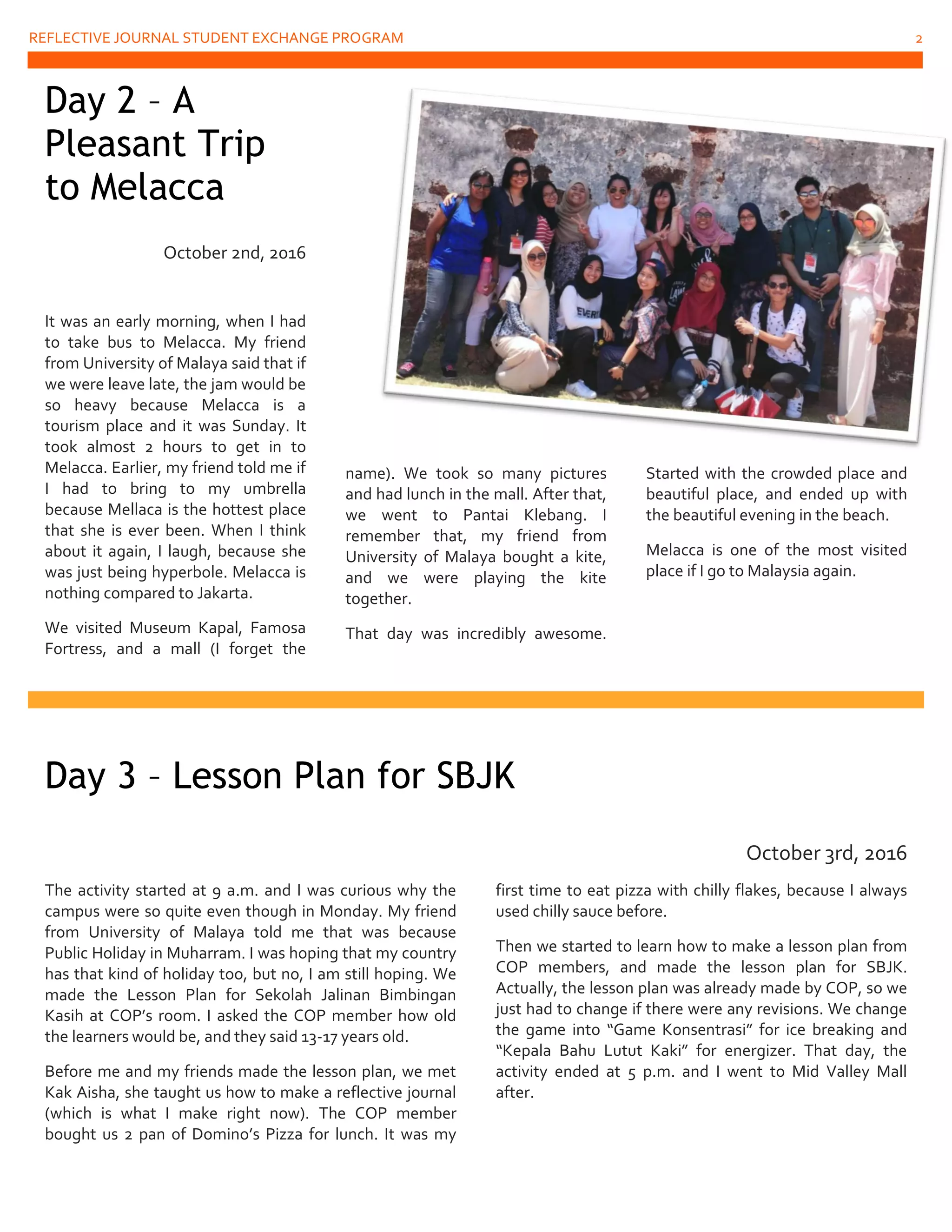 Reflective Journal | PDF