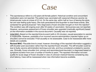 Medical Assessment Comment_Improvement Initiative | PPTX