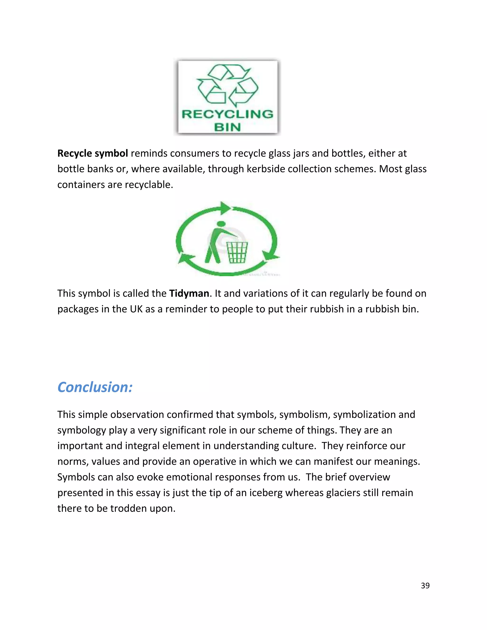 ROLE AND SIGNIFICANCE OF SYMBOLS | DOCX