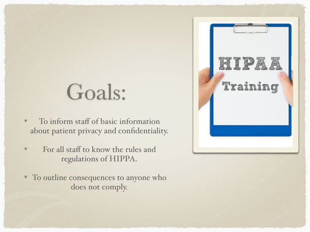 Sample HIPAA Training | PPT