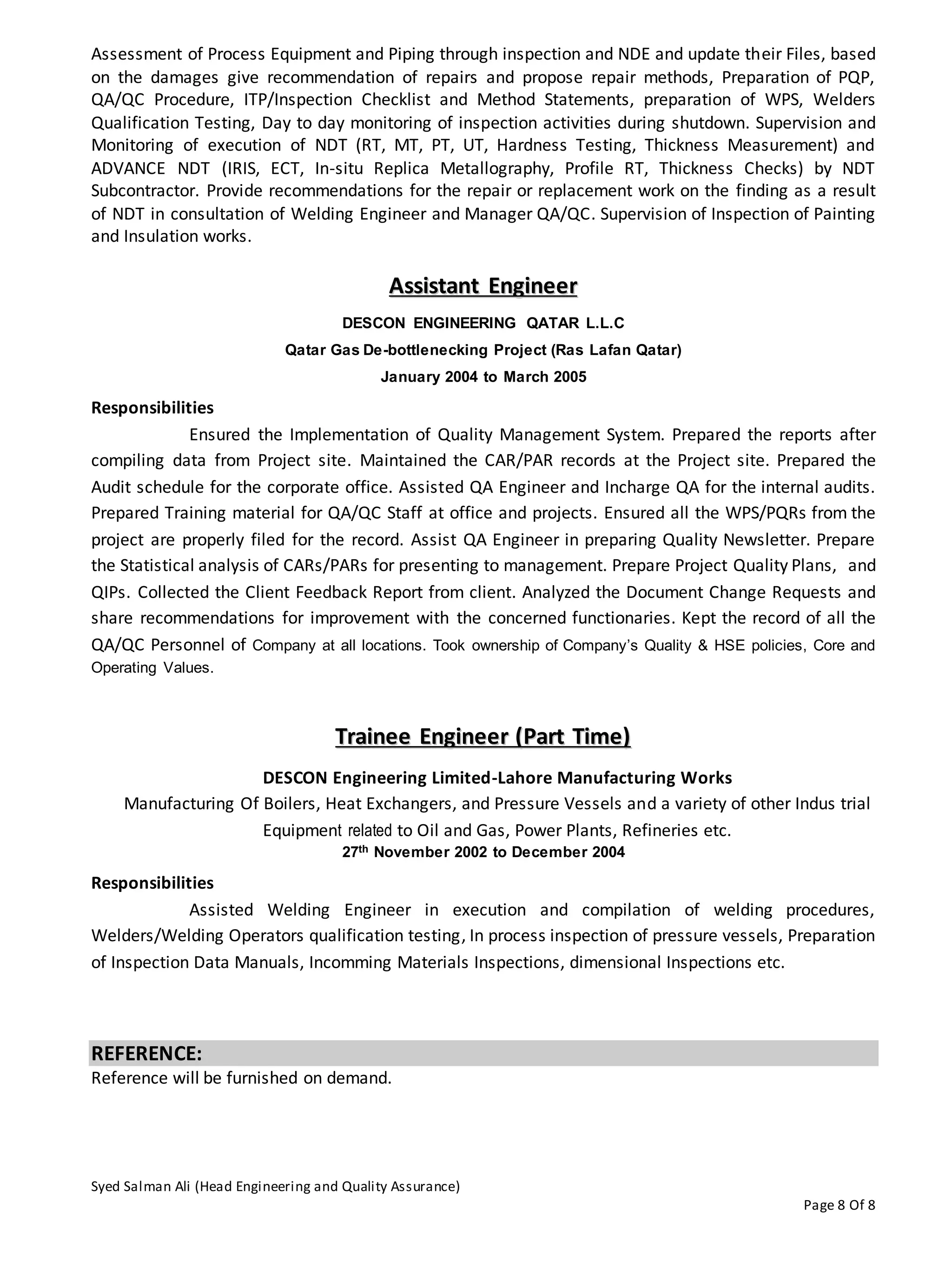 SALMAN CV (8-8-2015) | DOCX