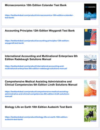 Biology An Australian Focus 5th Edition Knox Test Bank | PDF