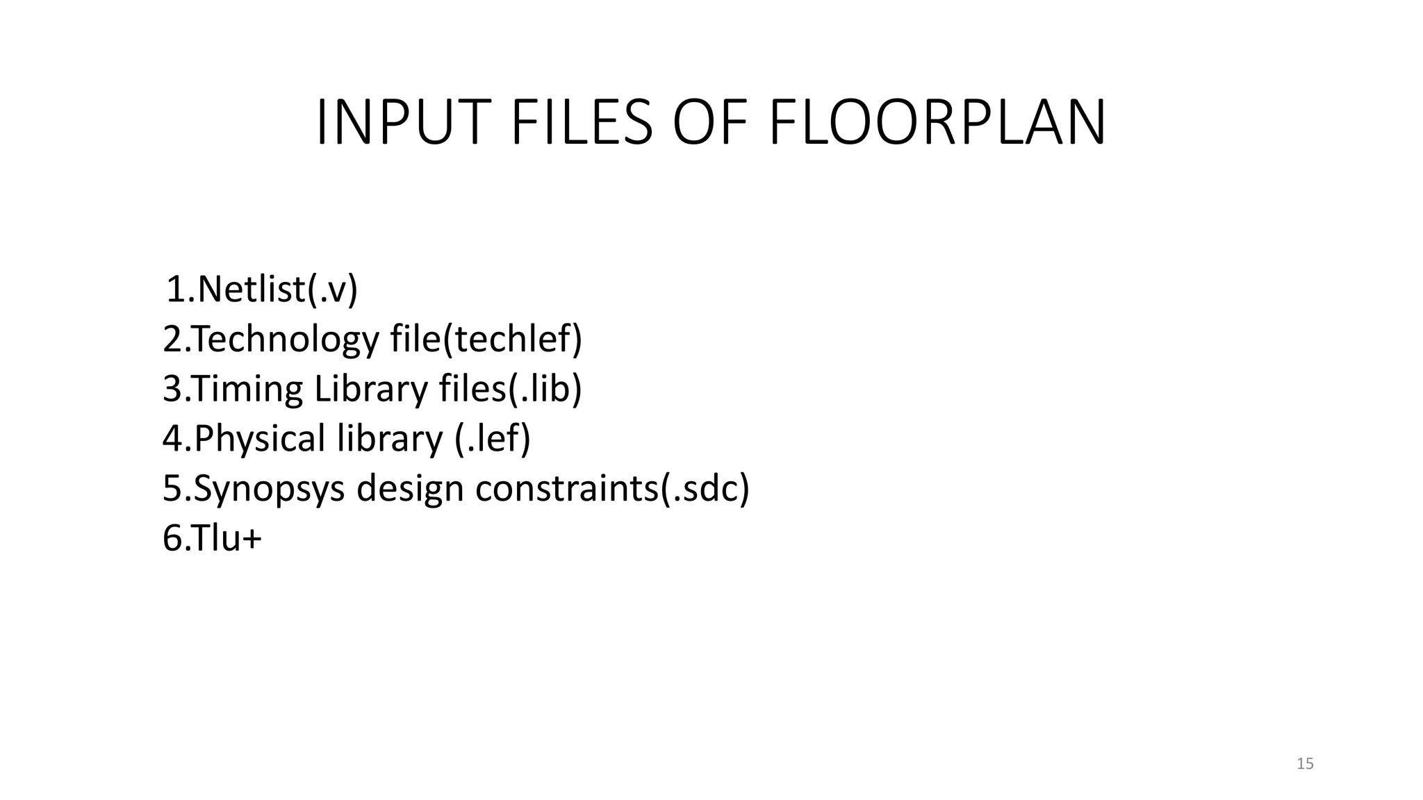 Floorplanning and Powerplanning - Definitions and Notes | PDF ...