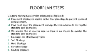 Floorplanning and Powerplanning - Definitions and Notes | PDF ...