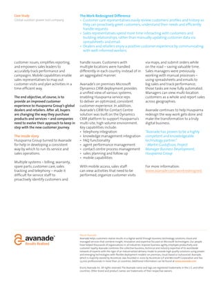 husqvarna-case-study-avanade | PDF