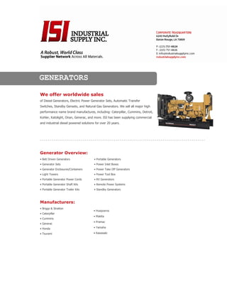 ISI Brochure | PDF