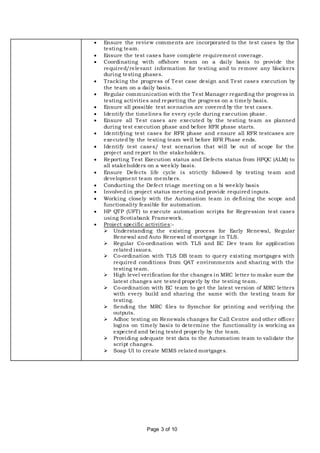 Amit Kumar Dash Resume_QA Lead | DOCX | Home Financing | Personal Debt