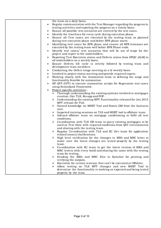 Amit Kumar Dash Resume_QA Lead | PDF