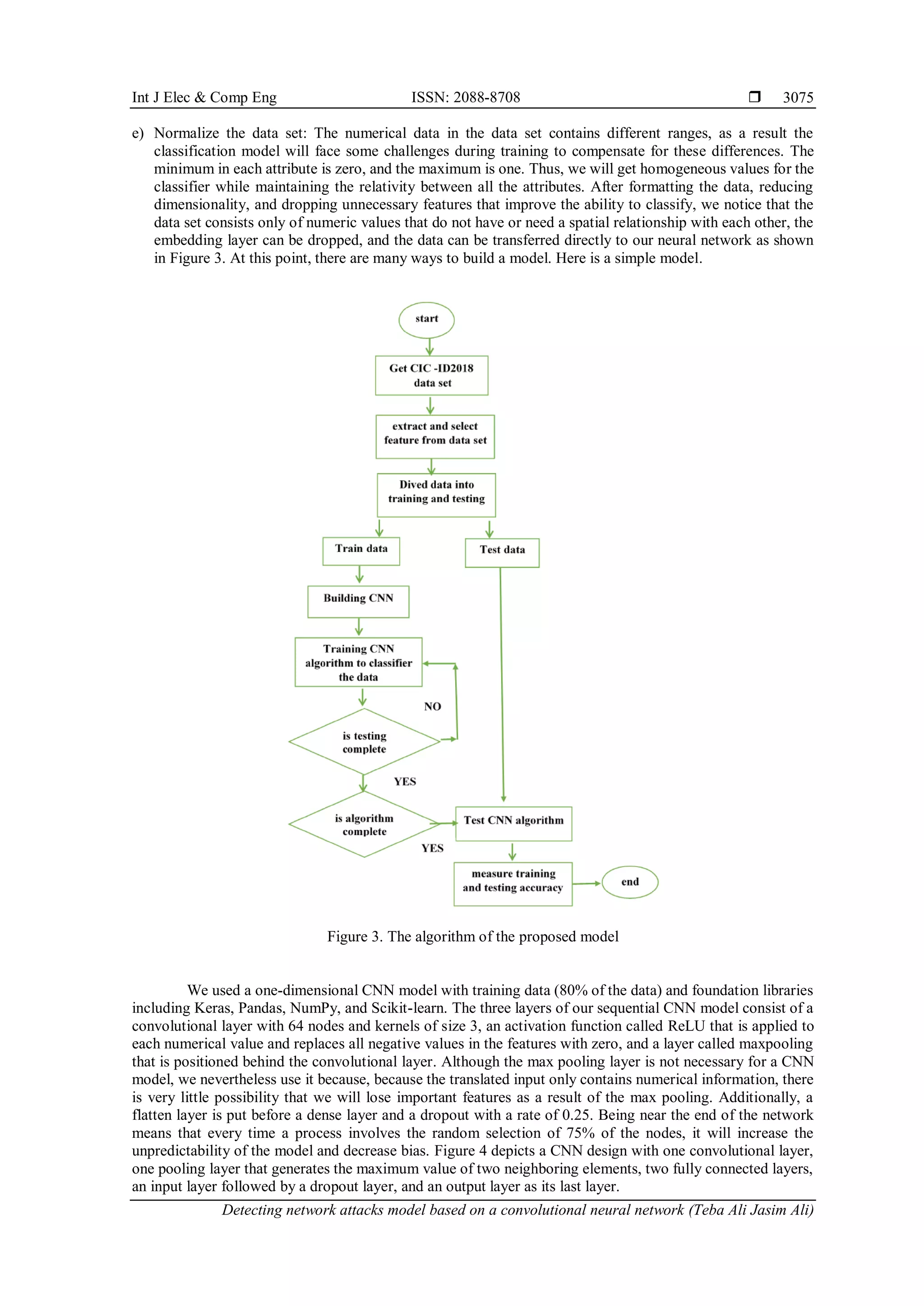 Detecting Network Attacks Model Based On A Convolutional Neural Network 4700
