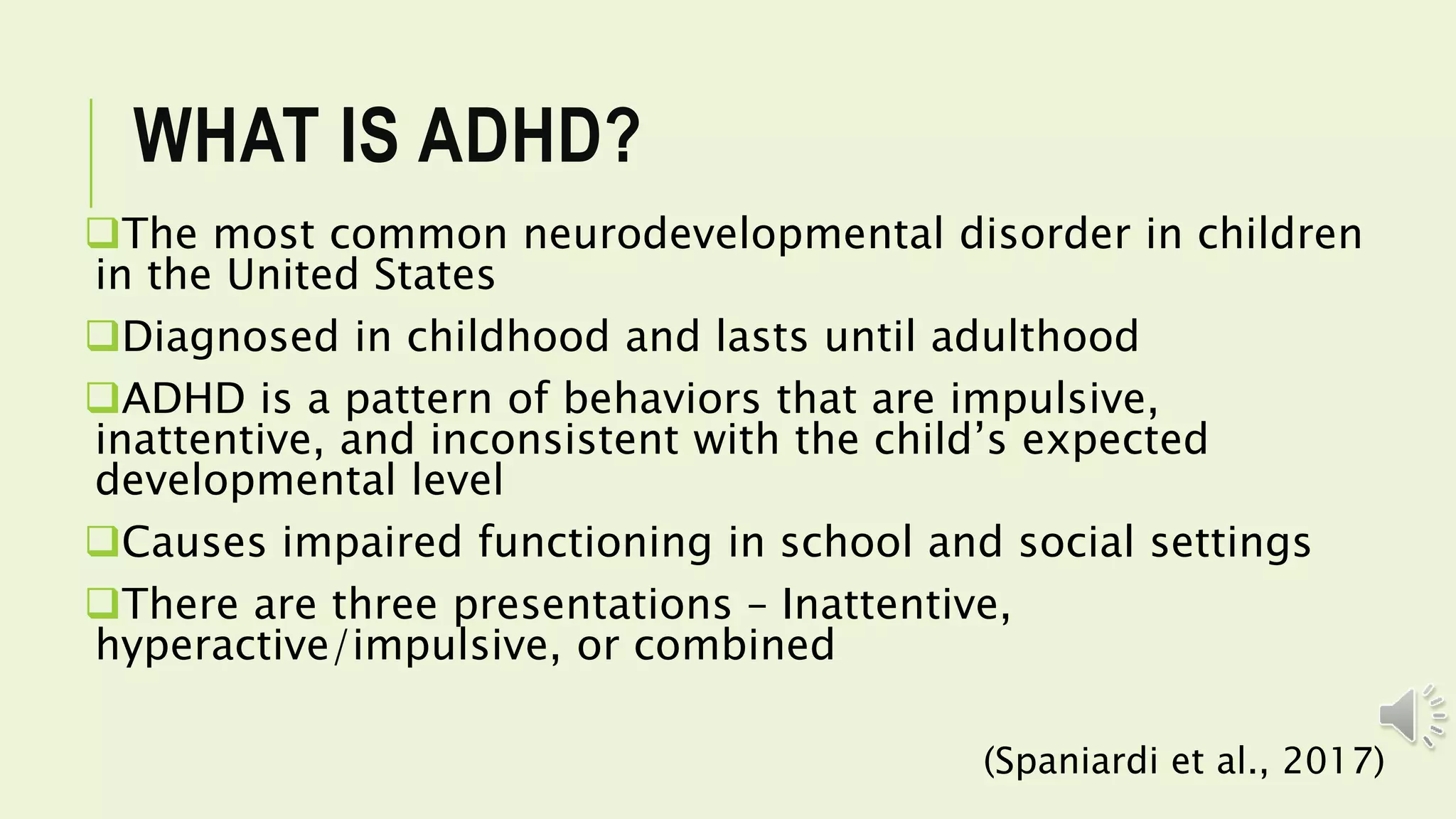 692 ADHD PowerPoint | PPTX