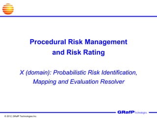 Procedural Risk Management | PPT