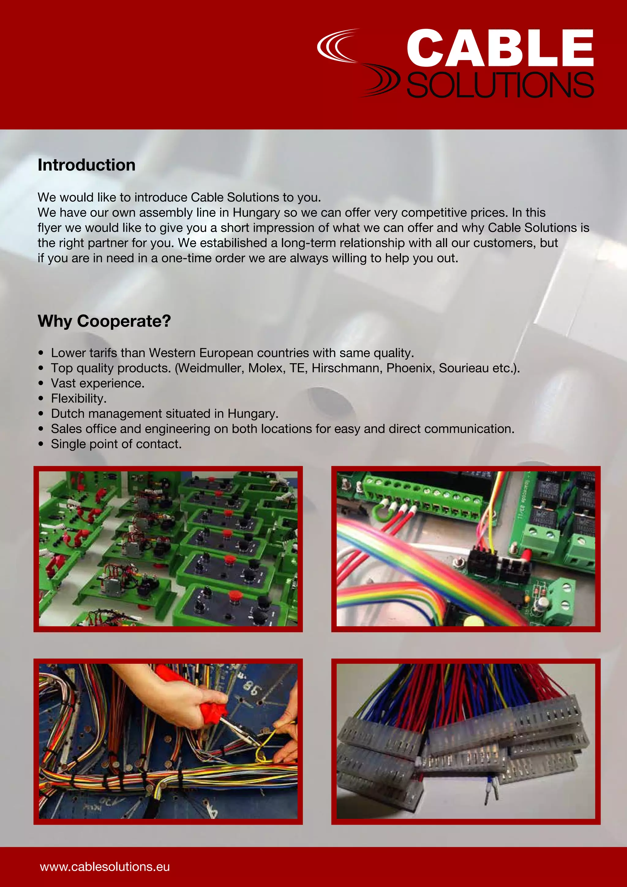 Cable Solutions | PDF