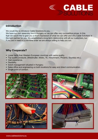 Cable Solutions | PDF