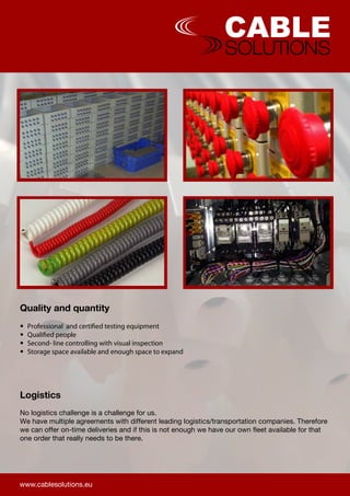 Cable Solutions | PDF