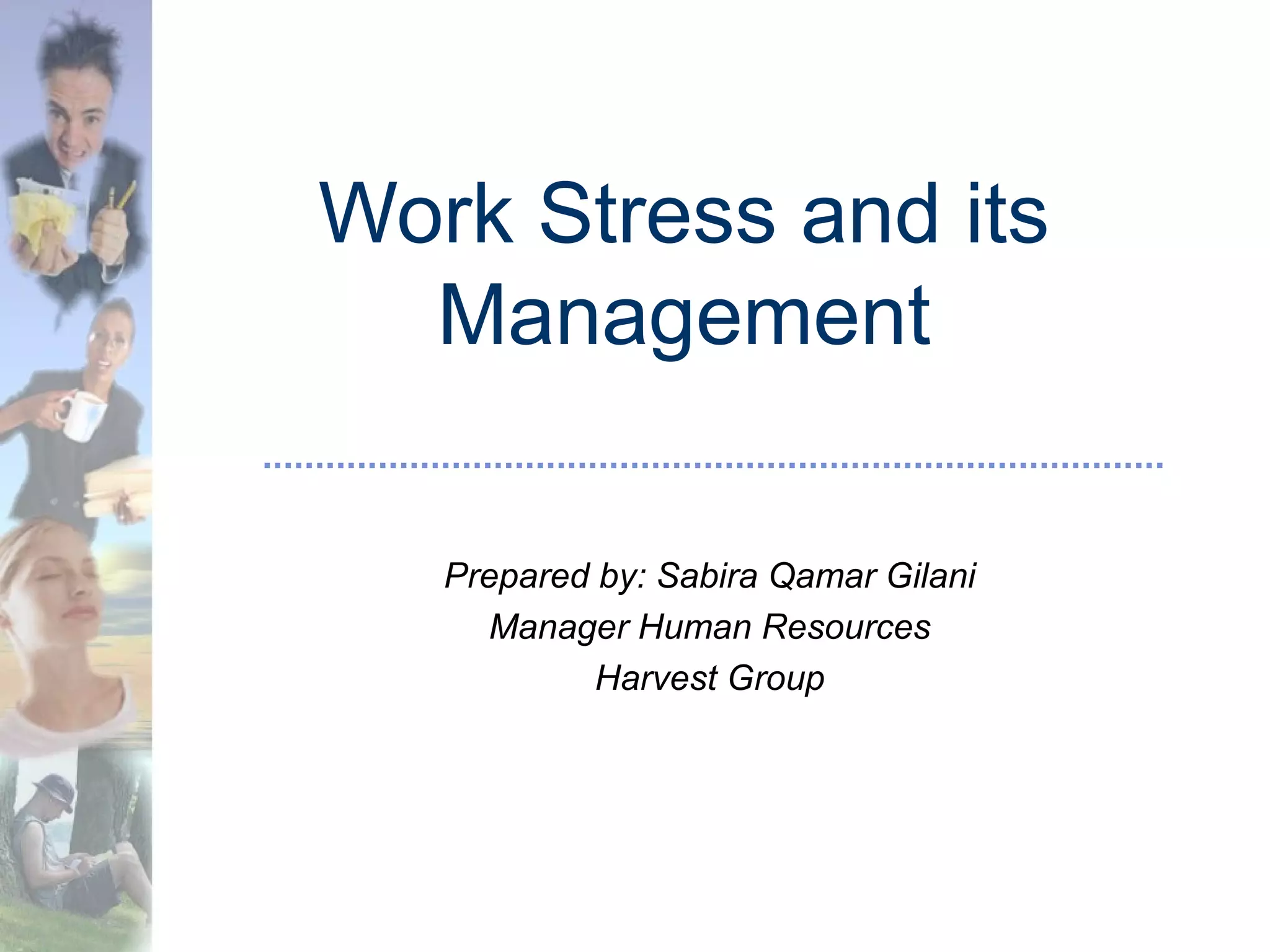Stress management ppt | PPT
